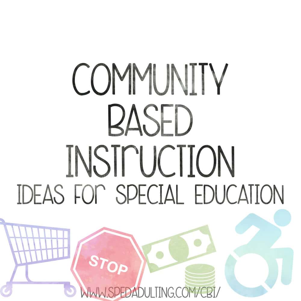 Community Based Instruction Worksheets