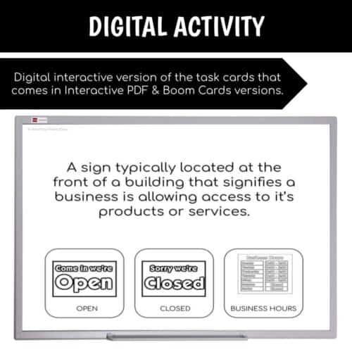 Vocation Unit 10 Bundle - Workplace Signs