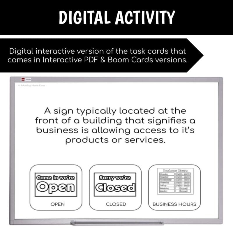 Vocation Unit 10 Bundle - Workplace Signs
