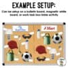 Department Store Interactive Bulletin Board Work Task
