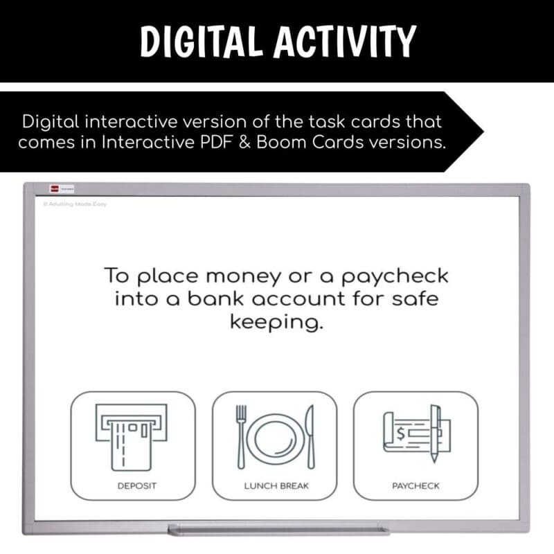 Vocation Unit 9 Bundle - Getting Paid