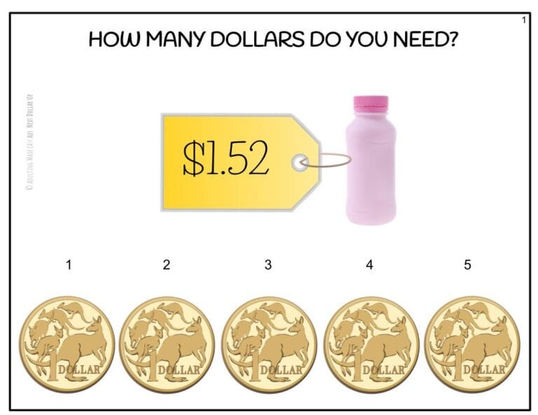 Next Dollar Up Digital Task Cards AUSTRALIAN