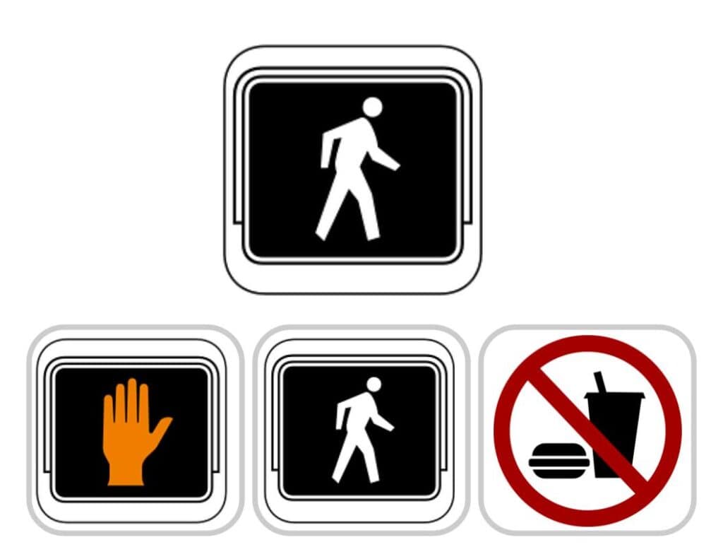 Community Signs Picture to Picture Digital Task Cards