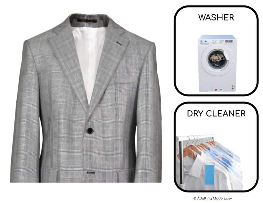 Wash or Dry Clean Digital Task Cards