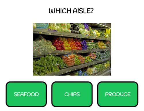 Which Aisle? Grocery Store Digital Task Cards