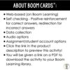 Community Virtual Field Trip Boom Cards