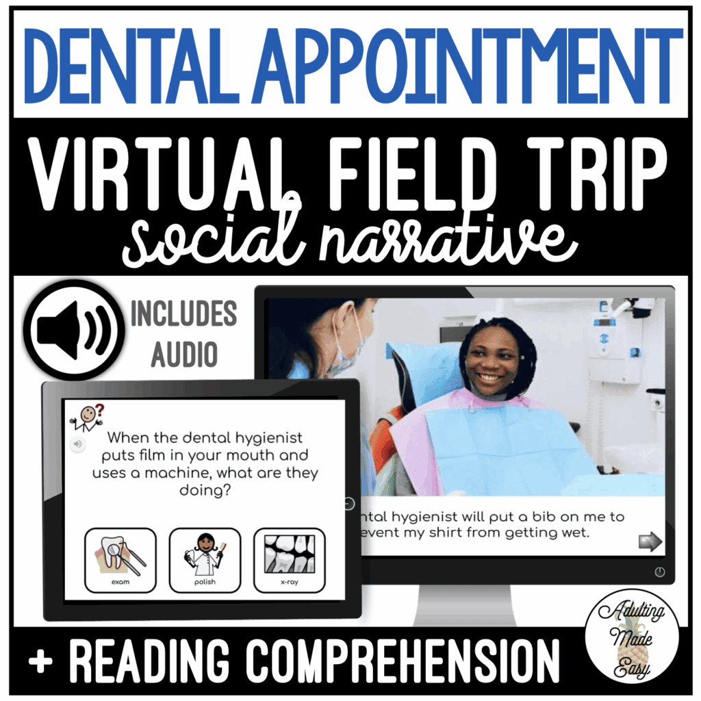 Dentist Appointment Virtual Field Trip Google Slides