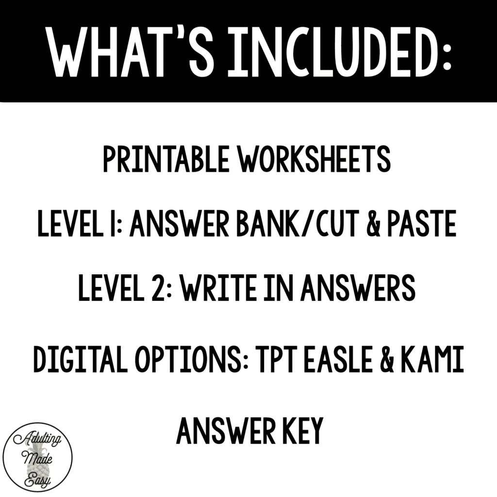 Reading Restaurant Receipts Worksheets