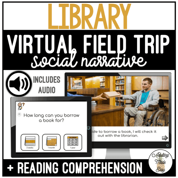 Library Virtual Field Trip Google Slides