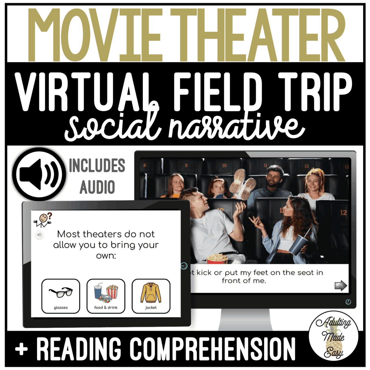 Functional Activities For When You Watch A Movie With Your Class