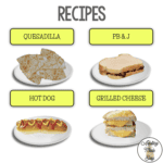 Reading Simple Recipes 2 Digital Task Cards