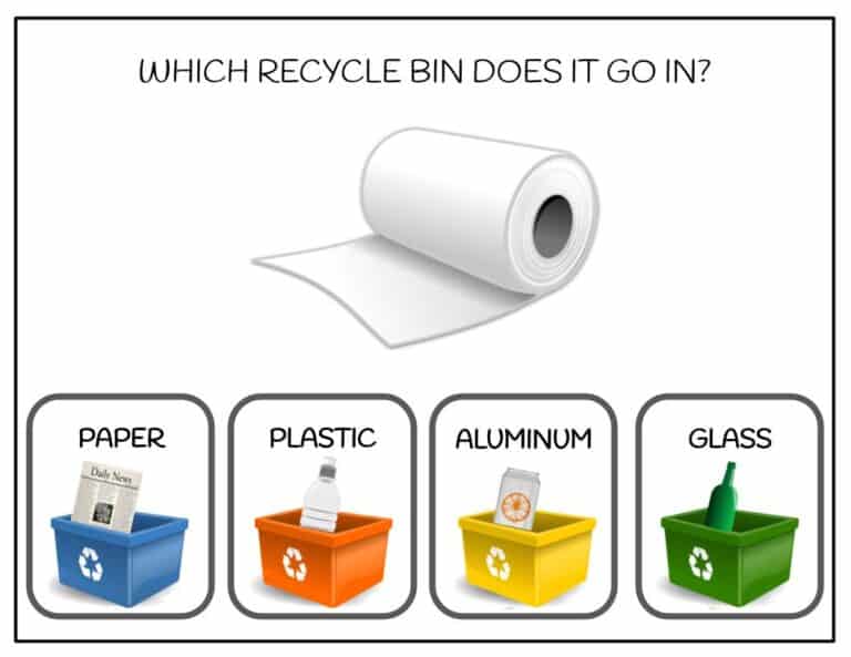 Recycle Sorting Digital Task Cards