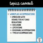 Vocation Unit 6 Bundle - Workplace Accommodations
