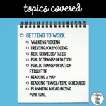 Vocation Unit 8 Bundle - Getting To Work