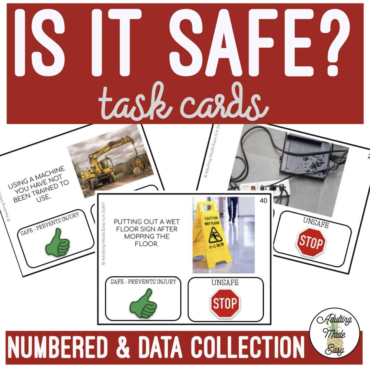 Is It Safe? Task Cards