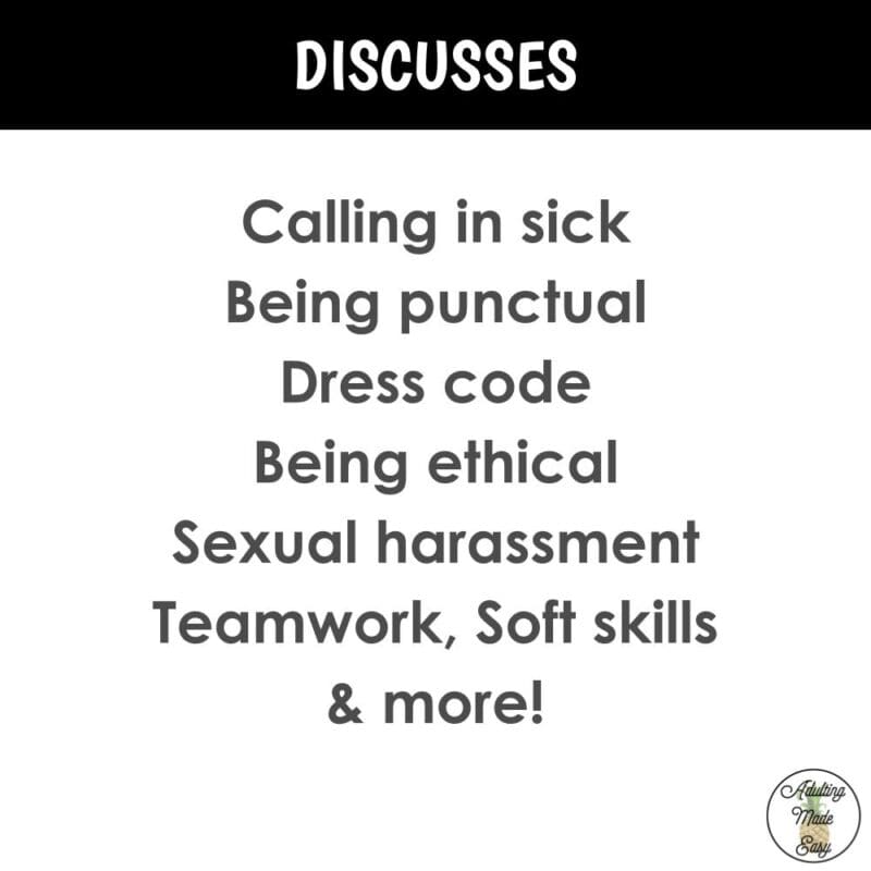 Unit 7 Job Etiquette - Digital Interactive Lecture