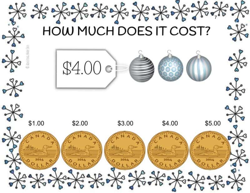 Canadian How Much Does It Cost? Holiday Activity
