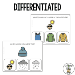 What Should You Wear? Digital Task Cards SS