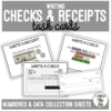 Writing Checks & Receipts Task Card Activity Life Skills