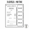 Calculating Tip Task Cards