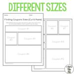 Finding Coupons - Store Ad {Cut & Paste} Worksheets