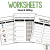 Simple Grocery Store Ads - File Folder Activities