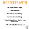 Simple Hardware Store Ads - File Folder Activities