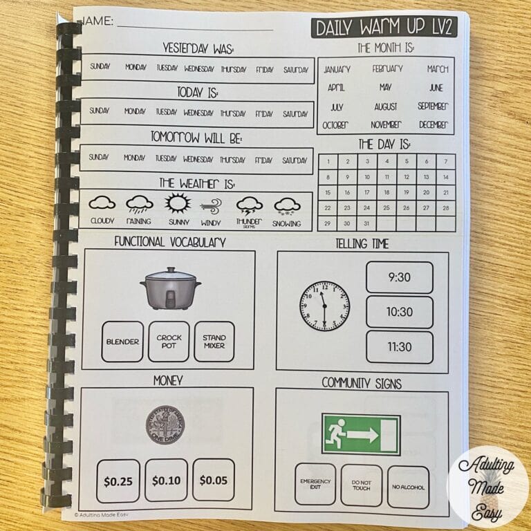 8 Activities I Use Every Day in my Life Skills Classroom