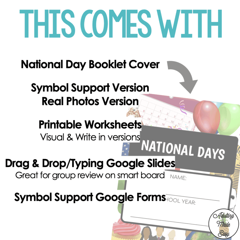 National Day Celebration Worksheet SS