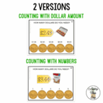 CANADIAN Next Dollar Up {UP TO $5} Task Cards