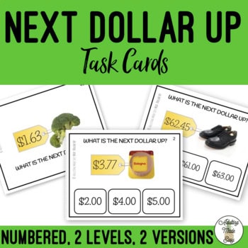 Next Dollar Up Task Cards