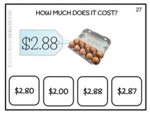 How Much Does It Cost (Field of 3 and 4) Task Cards