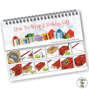 How To: Wrap a Gift Adapted Book & Google Slides