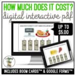 How Much Does It Cost? (up to $5) Digital Task Cards