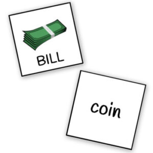 US Money Task Boxes - Coins or Bills