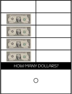 US Money Task Boxes - Counting Dollars & Pennies FREEBIE