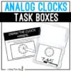 Analog Clocks Task Boxes - Draw The Time