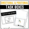 Directional & Positional Task Boxes - Trace The Word
