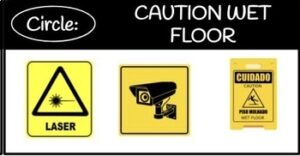 Workplace Signs Task Boxes - Find The Word