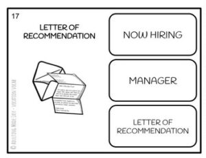 Vocation Vocabulary Task Cards