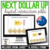 Next Dollar Up Digital Task Cards AUSTRALIAN