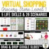 Virtual Grocery Shopping Level 1 Google Slides SS
