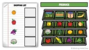 Virtual Grocery Shopping Level 1 Google Slides SS