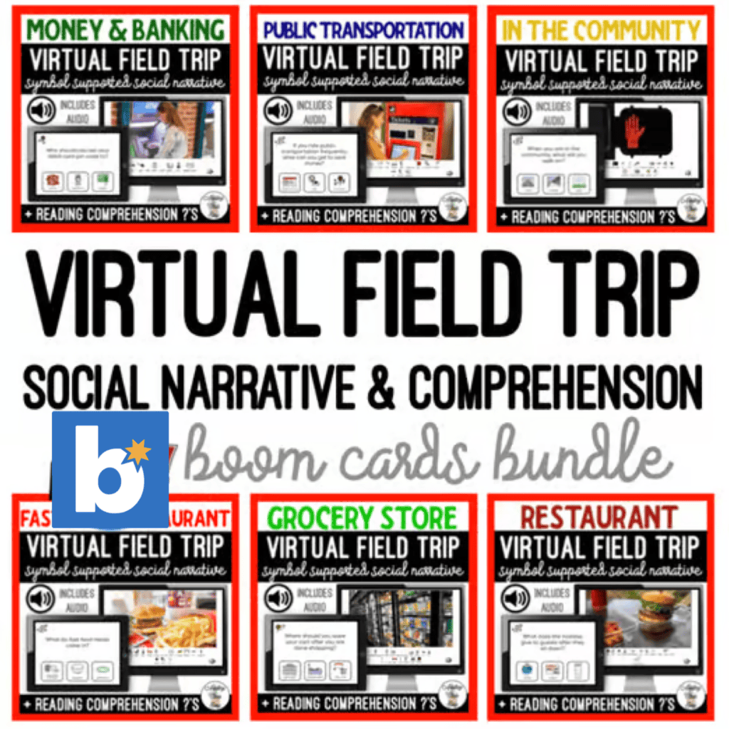 Virtual Field Trip Boom Cards Bundle