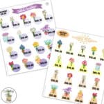 Flower Bouquet Store Ad Math Comparison Shopping Worksheets