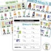 Pharmacy Store Ad Math Comparison Shopping Worksheets