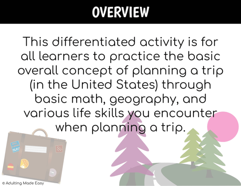 Travel Plans Activity Pack 4 - New York City