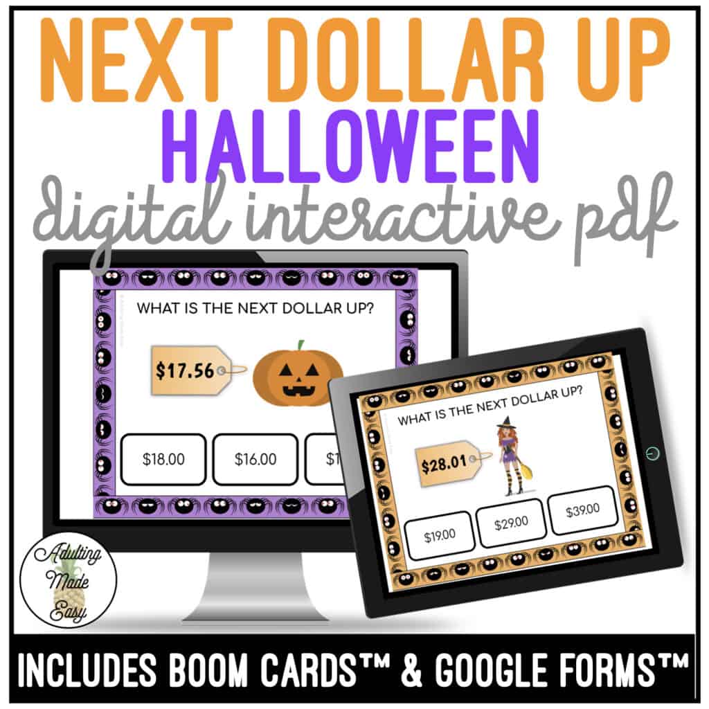 Life Skills Halloween Themed Activities