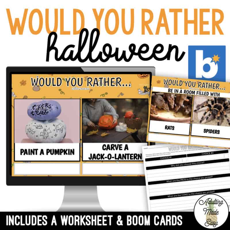 Life Skills Halloween Bundle