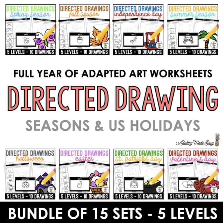 Directed Drawing & Writing WHOLE YEAR BUNDLE